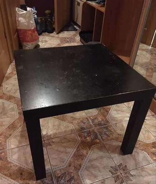 Стол IKEA лакк черный