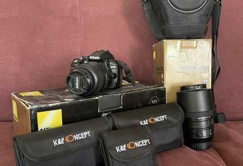 Зеркальный фотоаппарат nikon d3100 18-55 VR Kit