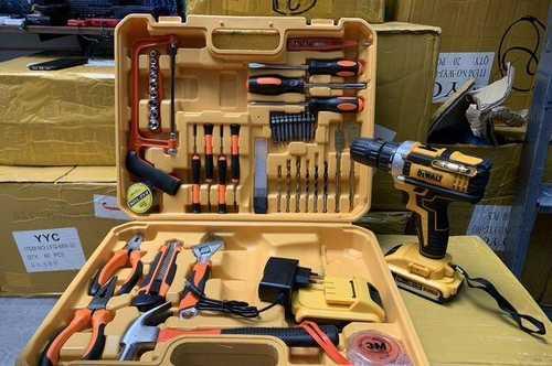 Набор шуруповерт dewalt
