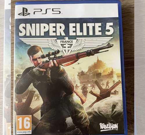 Игра sniper elite 5 ps5