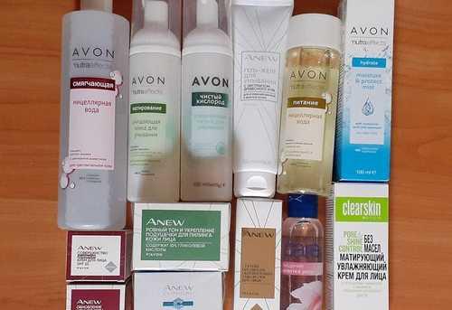 Уход для лица Avon и Yves Rocher