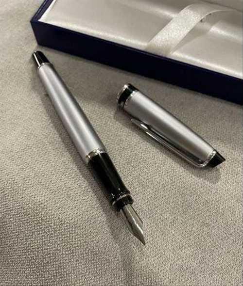 Перьевая ручка waterman. Серебро