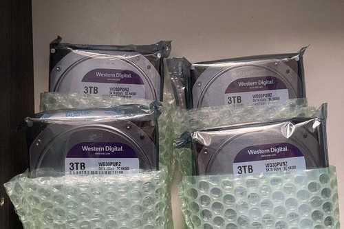 3 тб Жесткий диск WD Purple WD30purz