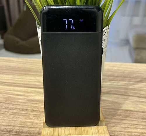 Внешний аккумулятор TFN Slim Duo LCD 10 000 black