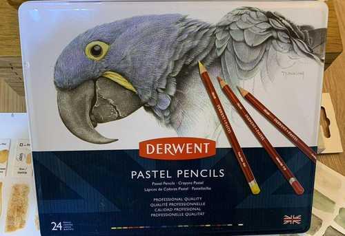 Карандаши пастельные derwent 24