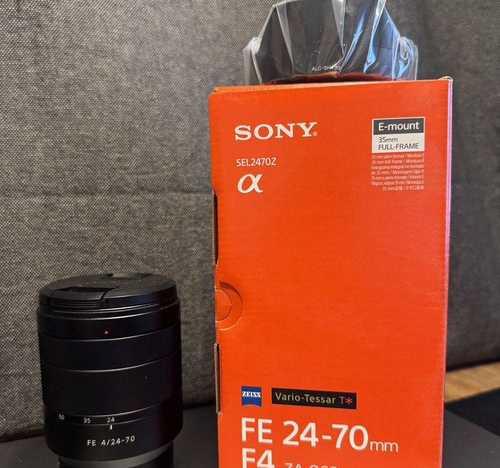 Sony Carl Zeiss Vario-Tessar T* FE 24-70 f/4 ZA OS