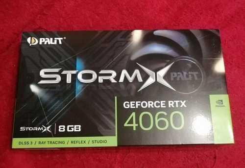 Видеокарта RTX 4060 Palit StormX 8GB
