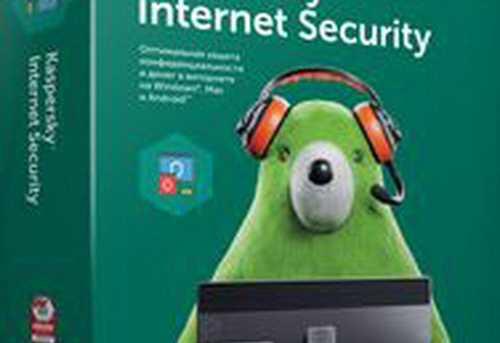 Kaspersky internet security для 1,2 устройств,1-2г