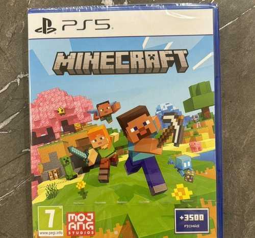 Minecraft ps5 новый диск