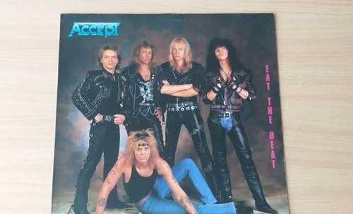 LP Accept "Eat The Heat" (Germany) 1989 EX+