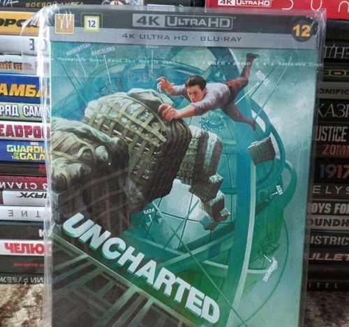 Uncharted 4k steelbook лицензия