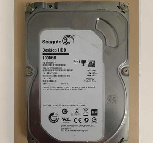 Жесткий диск hdd 1000гб (1тб)