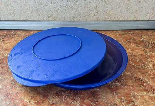Тарелка с крышкой tupperware