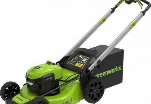 Газонокосилка аккумуляторная greenworks GD40LM48SP