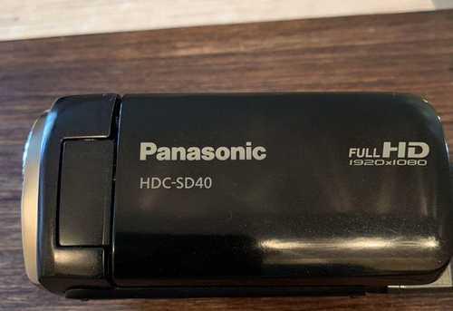 Видеокамера panasonic HDC-SD40