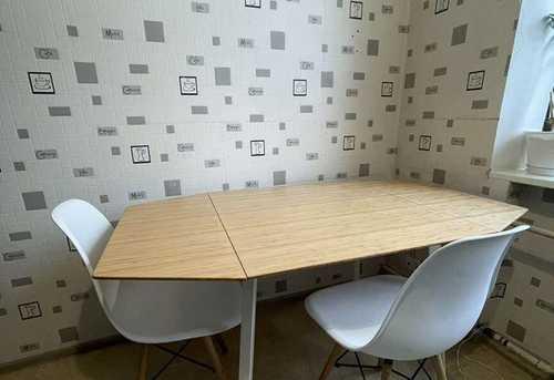 Стол IKEA PS 2012 и стулья бу