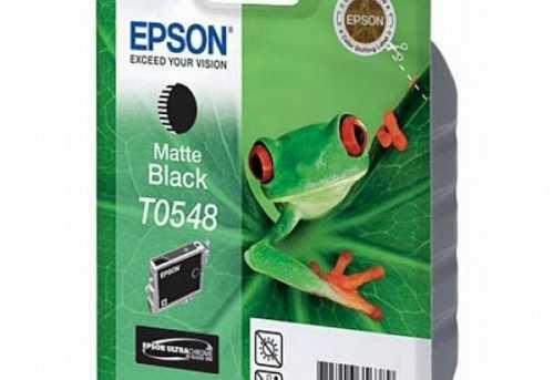 Картридж Epson C13T05484010 струйный черный матовы