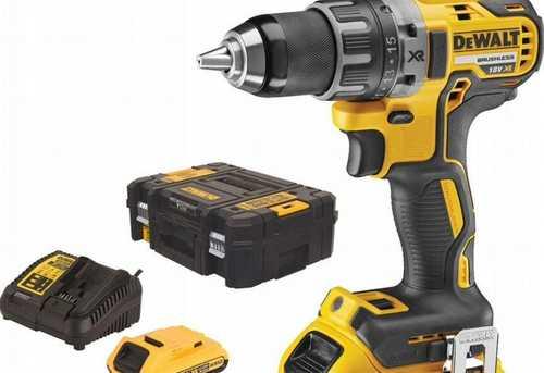 Аккумуляторная дрель-шуруповерт dewalt DCD791P2