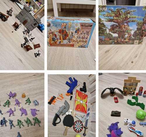 Игрушки и Лего пакетом