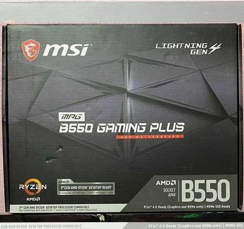 Msi b550 gaming plus   ryzen 5 5600