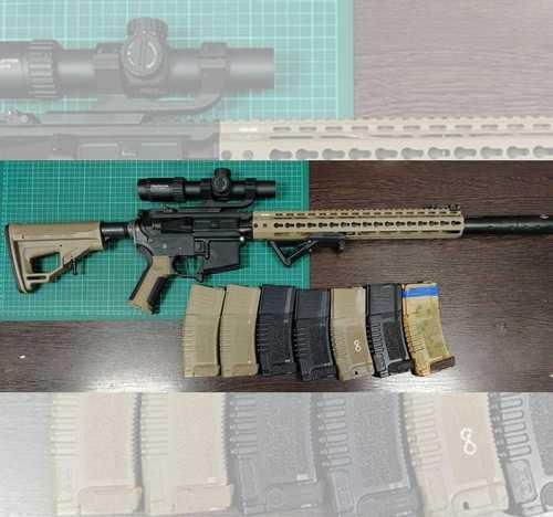 Страйкбольный Ares M4 Amoeba Octarms 13' DE
