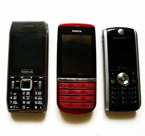 Nokia 300. Motorola W210 (3 шт)