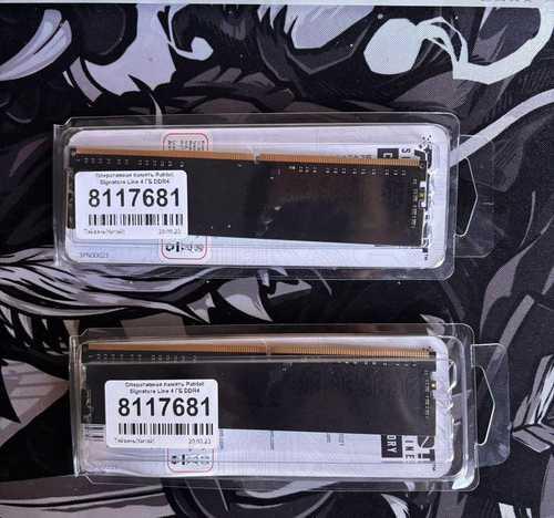 Оперативная память ddr4 4gb Patriot PSD44G266681