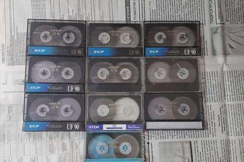 Аудиокассеты ECP UF, EF (тип 1) 30 шт
