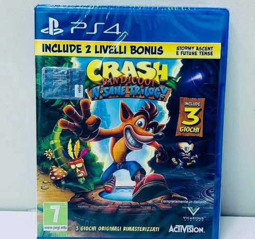 Crash Bandicoot Nsane Trilogy PS4