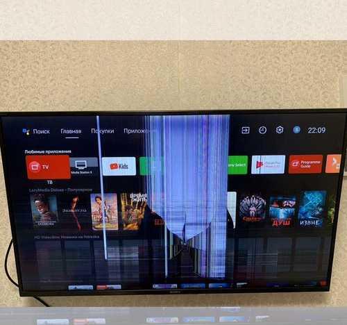 Телевизоры со SMART tv бу 43