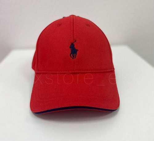 Бейсболка кепка мужская Polo красный