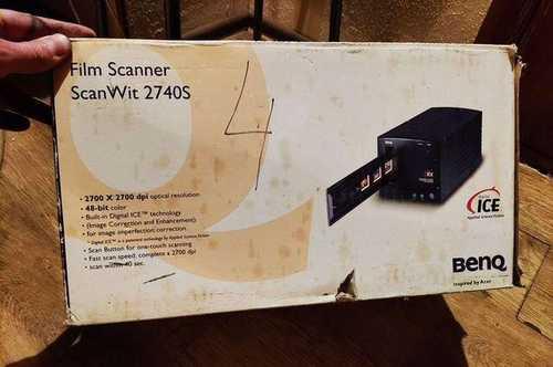Сканер для фотопленки Benq Scan Wit 2740S