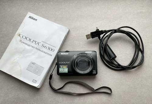 Компатный фотоаппарат Nikon coolpix s6300