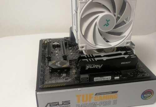 Связка asus TUF B450M-PRO, AMD Ryzen 3700x, 16 GB