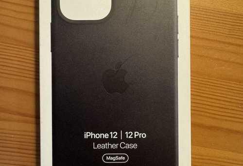 Новый оригинальный Apple leather case iPhone 12