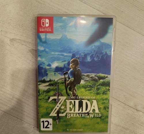 Катридж zelda breath of the wild