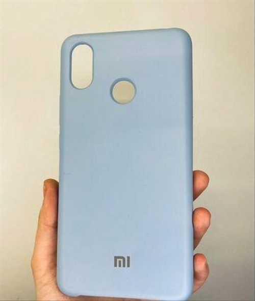 Чехол для Xiaomi Mi Max3 голубой Cover