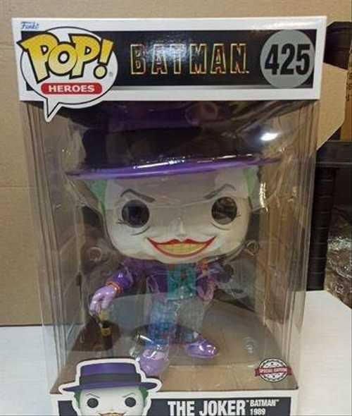 Фигурка Funko POP Batman 1989 Joker w/Hat 10" (Ex