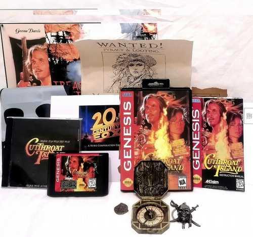 Cutthroat Island Sega Mega Drive