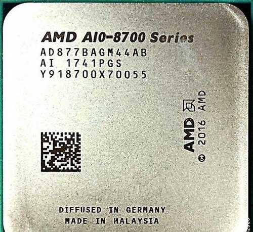 Процессор amd А10-8700