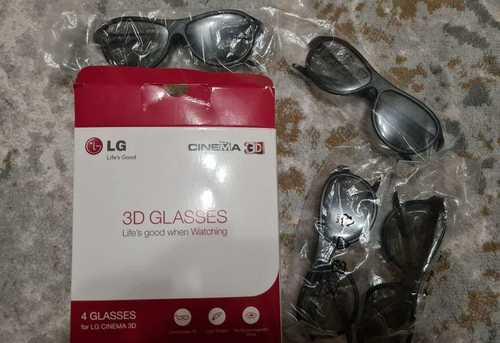 3D очки для телевизора Lg