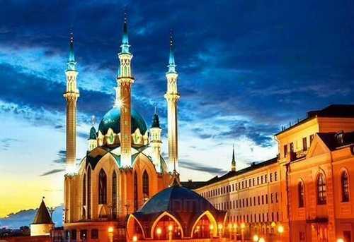 Алмазная мозаика 40x50 Мечеть Кул-Шариф в республи