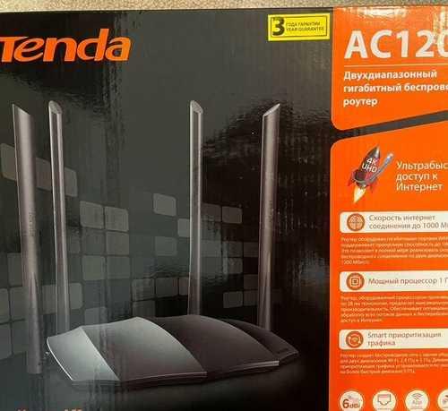 Роутер tenda AC1200 ac8