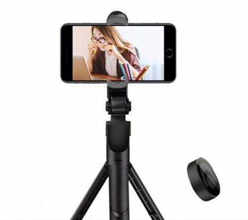 Монопод для селфи со штативом Selfie Stick Tripod