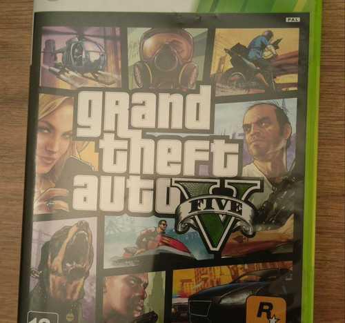 GTA V для xbox 360