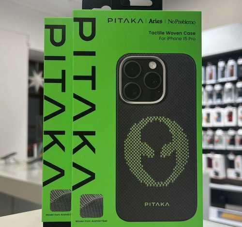 Чехол Pitaka Tactile Woven для iPhone 15 Pro