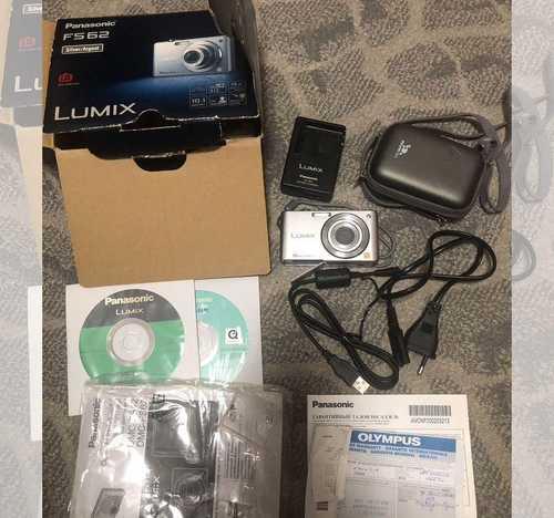 Фотоаппарат panasonic lumix fs62