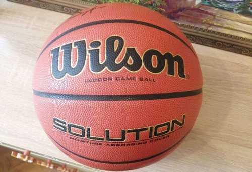 Баскетбольный мяя Wilson solution 7
