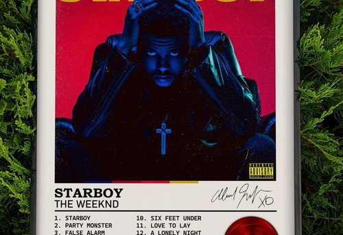 The Weeknd - Starboy. Album Poster New Design