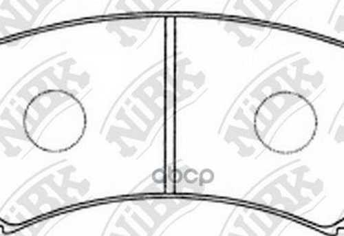 Колодки тормозные дисковые передние комплект PN
